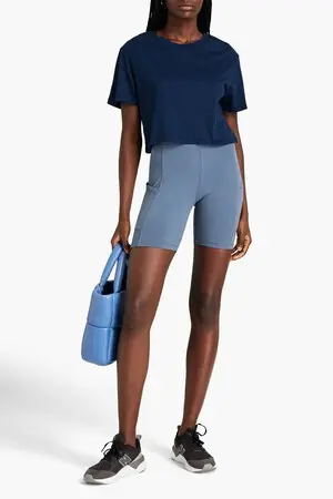 Monrow Stretch-cotton Jersey Shorts