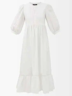 Max Mara Weekend Max Mara - Cerbero Dress - Womens - White - White