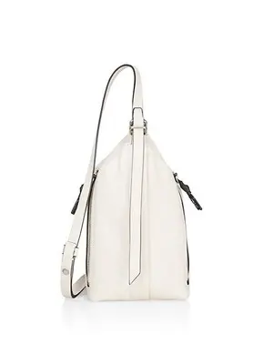 Rag & Bone Women's Mini Hayden Leather Sling Bag - Antique White - White