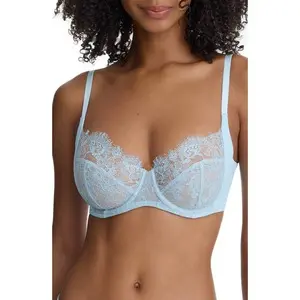 SKARLETT BLUE Entice Underwire Full Coverage Bra - Saltwater/cashmere