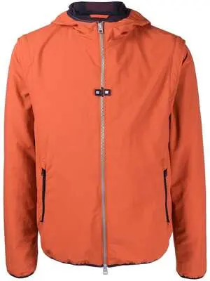 Herno Two-pocket Zip-up Hooded Jacket