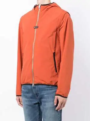 Herno Two-pocket Zip-up Hooded Jacket