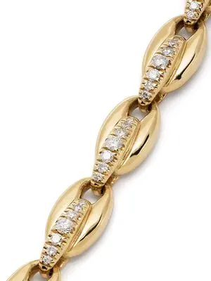 Melissa Kaye 18kt Yellow And Diamond Bracelet