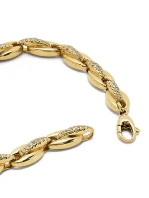 Melissa Kaye 18kt Yellow And Diamond Bracelet