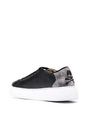 Philipp Plein Skull Low-top Sneakers - Black