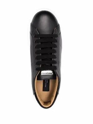 Philipp Plein Skull Low-top Sneakers - Black
