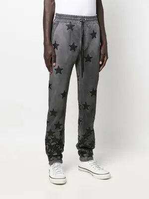Amiri Star Pattern Gradient Track Trousers