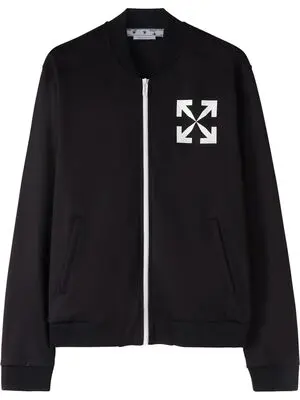 Off-White Single Arrow Track Jacket - Black