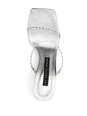 Les Petits Joueurs Lucas 110mm Crystal-embellished Sandals