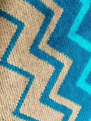 Missoni Giacomo Belted Hooded Bathrobe - Blue