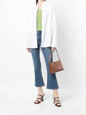 FRAME Low-rise Flared Jeans