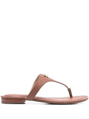 Ralph Lauren Logo-print Leather Sandals