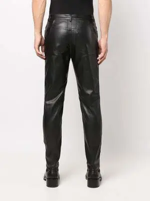 Eckhaus Latta Coated Slim-cut Trousers