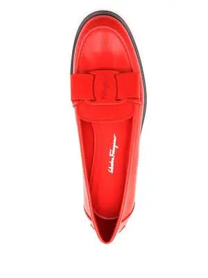 FERRAGAMO Vivaldo Logo-plaque Loafers