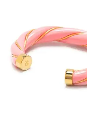 AURÉLIE BIDERMANN Diana Twisted Cuff - Pink