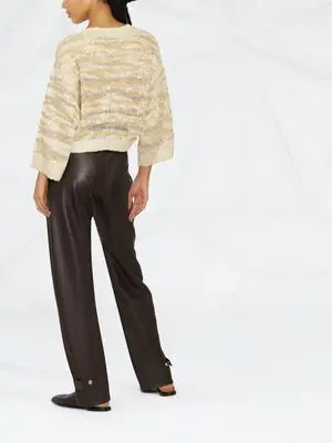 Brunello Cucinelli Sequin-embellished Jumper - Neutrals