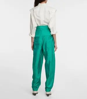 Isabel Marant Olga High-rise Tapered Pants