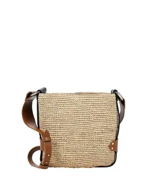 isabel marant Étoile - Bayia Mini Raffia Shoulder Bag