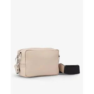 Whistles Bibi Leather Cross Body Bag - Taupe