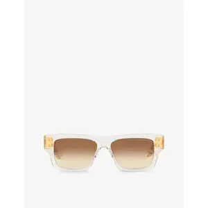 Dita Grandmaster-seven Rectangular Sunglasses - Clear