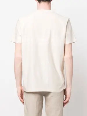 Brioni Striped Short-sleeve T-shirt