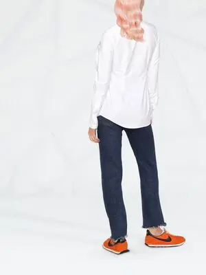 Polo Ralph Lauren Logo-embroidered Oxford Shirt - White
