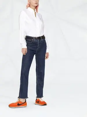 Polo Ralph Lauren Logo-embroidered Oxford Shirt - White
