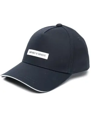 Emporio Armani Logo-patch Cap