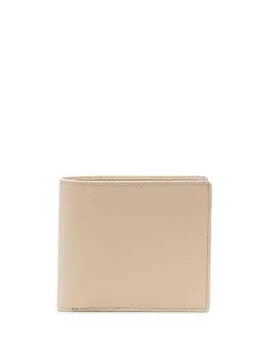 MAISON MARGIELA Four-stitch Leather Bi-fold Wallet - Neutrals
