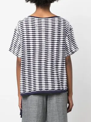 Emporio Armani Textured Knit T-shirt