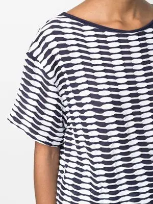 Emporio Armani Textured Knit T-shirt