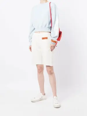 Heron Preston Elasticated Knee-length Shorts