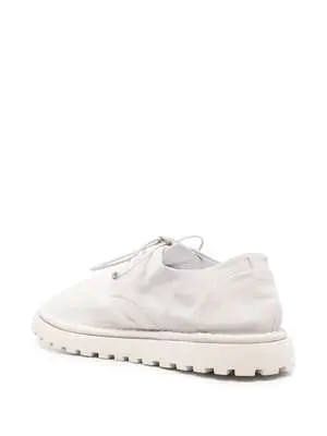 Marsèll Sancrispa Alta Suede Derby Shoes - Neutrals