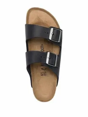 BIRKENSTOCK Arizona Buckled Sandals - Black