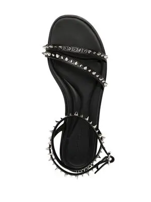Alexander McQueen Spike-studded Leather Sandals