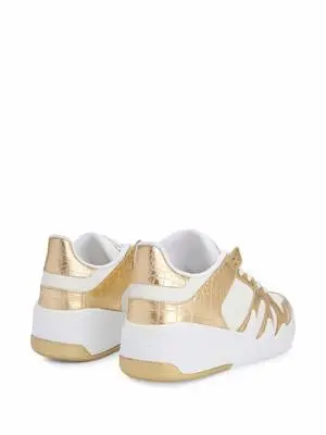 GIUSEPPE ZANOTTI Talon Mid-top Sneakers - White