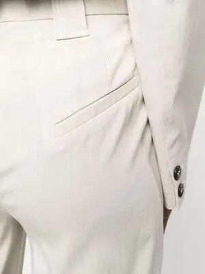 GANNI High-waisted Straight-leg Trousers