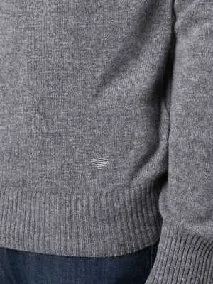 Emporio Armani Fine-knit Cashmere Jumper - Grey