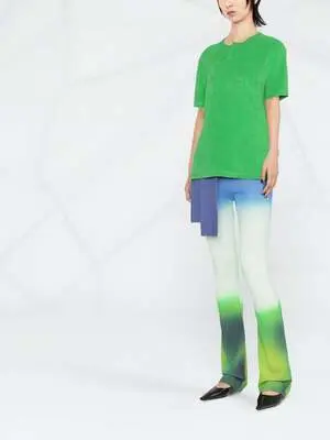 Off-White Draped Dip-dye Trousers