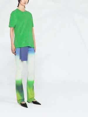 Off-White Draped Dip-dye Trousers