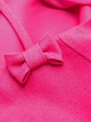 Valentino Garavani Bow-embellished Mini Dress