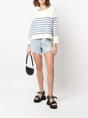 Woolrich Striped Crew Neck Jumper