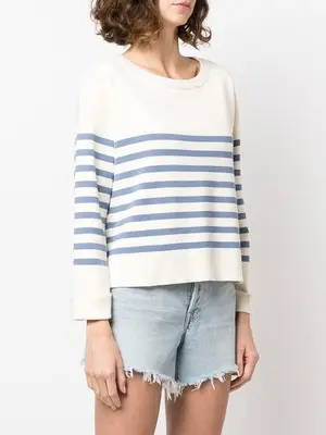 Woolrich Striped Crew Neck Jumper