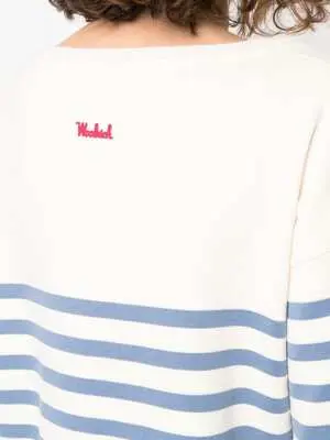Woolrich Striped Crew Neck Jumper