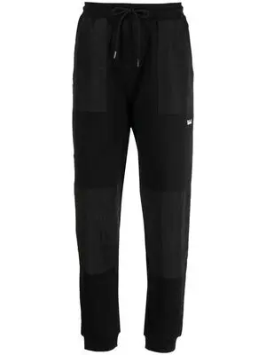 Woolrich Mix Media Track Trousers - Black