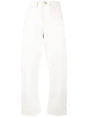 JIL SANDER High-waisted Tapered Jeans