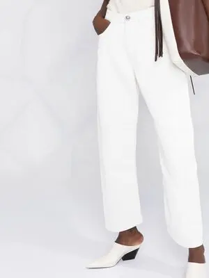 JIL SANDER High-waisted Tapered Jeans