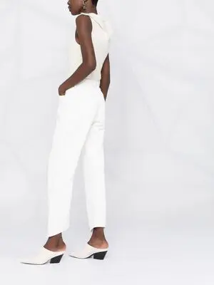 JIL SANDER High-waisted Tapered Jeans