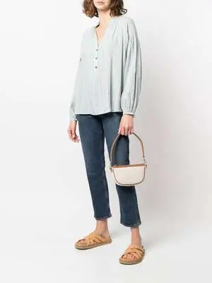 Woolrich Striped Tunic Top