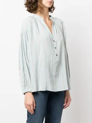 Woolrich Striped Tunic Top